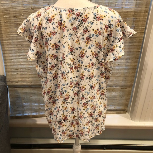 LOFT | Tops | Loft Outlet Blouse Xl | Poshmark